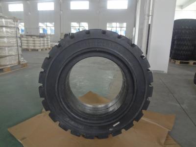 China LK301 3 Layer Steel Reinforced Solid Forklift Tires 28x9-15 8.15-15 for sale