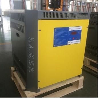 China SCR 72V 80A 3 Phase Forklift Charger , Pallet Jack Battery Charger Microprocessor Controlled for sale