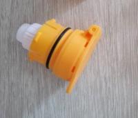 China Fliptop Size S Plastic Vent Plug Length 57MM For Forklift Battery Water Filling for sale