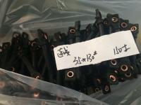 China Centre Length 130mm Golf Cart Battery Cables Rubber Copper Material LK-Cable-35 for sale