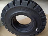 China LK301 Pattern 6.5-10 Heavy Duty Solid Rubber Forklift Tires for sale
