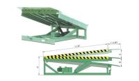 China Custom Stationary Hydraulic Dock Leveler , Warehouse Dock Ramps DCQ8-0.7 for sale