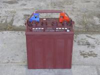 China Tubular Positive Plate EV Traction Battery 8V 140Ah For Cleaning Car / Tourism Boat for sale