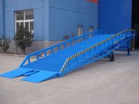 China DCQY10-0.5 10 Ton Mobile Hydraulic Ramp, Portable Loading Dock Ramp Customizable for sale