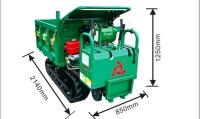 China 1 Ton Maximum Load GF1000 Crawler Dumper Truck Hydraulic Tipping Side Dumping for sale