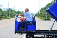 China 3000kg 20.1kw / 2600r/Min Engine Power GF3000 Tracked Dumper High Efficiency Durian Harvesting Machinery for sale
