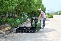 China 2000kg Durable Mini Loader Track Crawler Dumper Oil Palm Planation Transport for sale