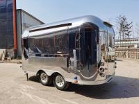 China Luxury  Mobile Food Trailer Multifunctional Street Food Truck Trailer for sale