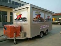 China Mobile  Food Truck Trailer With Snack Machine And Equipment for sale