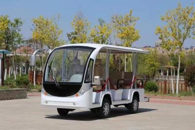 China Four Row 8-11 Seat Sightseeing Vehicle BS-4R-La Semi Closed On Sale for sale