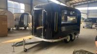 China Mobile Fast Stainless Steel Bar Ice Cream Cart Truck Hot Dog  Food Trailer for sale