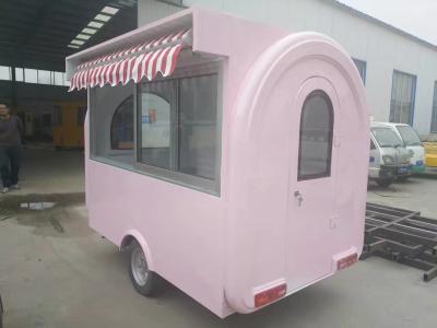 China Popular  Mobile Fast Food Trailer Standard Food Truck With Full Kitchen for sale