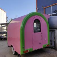 China Popular  Mobile Fast Food Trailer Standard Food Truck With Full Kitchen for sale