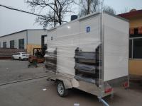 China Affordable roadable Outdoor Public Luxury Restroom Trailer Bathroom Portable Potty Mobile Toilets for sale