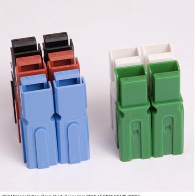 China 50A Rated Current SC50 Forklift Bipolar Quick Plug Connector Main Material PC110U T2 Silver Plated Terminals for sale