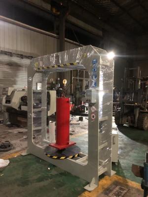 China 120Tons Forklift Tire Press Machine TP120 For Disassembling Solid Tires With Adjustable Press Frame for sale