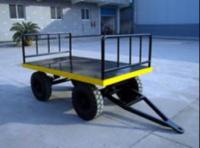 China Strong Electric Platform Truck 3 Ton Loading Capacity 10# channel steel Material for sale