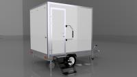 China Affordable Functional and customizable Mobile single shower Trailer Outdoor Luxury Bathroom Toilet for sale