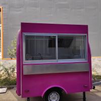 China Wholesale Price Customizable Mini Catering Icecream Trailer With Glass Reinforced Plastic for sale