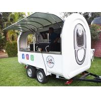 China Wholesale Price Customizable Mini Catering Icecream Trailer With Glass Reinforced Plastic for sale