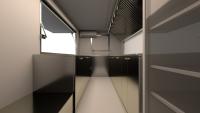 China Customized Electric Stainless Steel Food Trailer For Convenient Food Service for sale