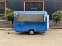 China Affordable Roadable 2024 Food Trailers Mobile Food Trailer Customized  Snack Business Stand for sale