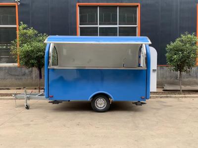 China Affordable Roadable 2024 Food Trailers Mobile Food Trailer Customized  Snack Business Stand for sale