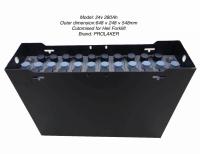 China Forklift Traction Battery Customized 24V 48V 80V 600Ah 720Ah Lead Acid Traction Battery for sale