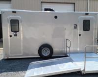 China 2 Restroom Trailer Manufacture Toilet Trailer Portable Bathroom Trailer Customized Trailer for sale