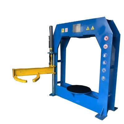 China Heavy Duty Solid Tire Press Machine TP200 Apply For Maximum Solid Tires Rim 24 Inches for sale