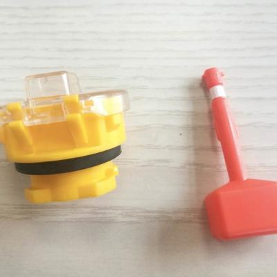 China 67mm Plastic Battery Vent Plugs For Forklift Lead Acid Battery for sale