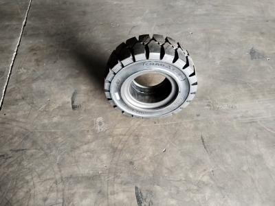 China 18*7-8 Quick System Tires Solid Tires For Forklift Truck In Black Color for sale