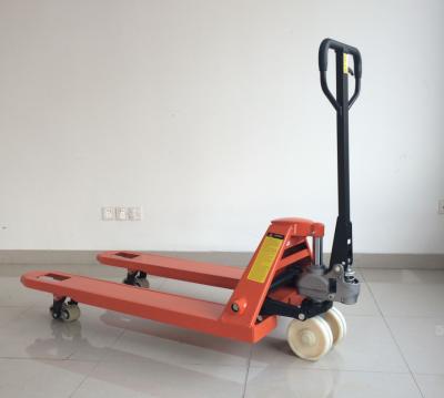 China Manual Hydraulic Hand Pallet Truck CBY-11 with Nylon Wheels for sale