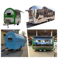 China Laker Portable Utility Bicycle Mobile Food Trailer For Chips Business for sale