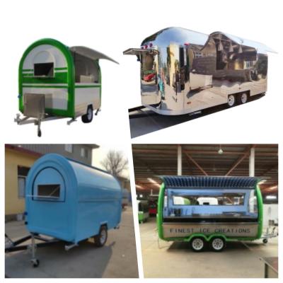 China Laker Portable Utility Bicycle Mobile Food Trailer For Chips Business for sale