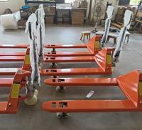 China CBY-111 Manual Hydraulic Pallet Truck 3 Ton Nylon Wheels for sale