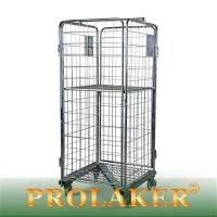 China Type Z Warehouse Roll Cage Customizable Size Load Capacity Foldable Straight Shape For Material Turnover for sale