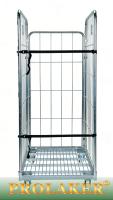 China Practical Warehouse Specific 3 Sided Roll Cage Elastic Band Fixed for sale