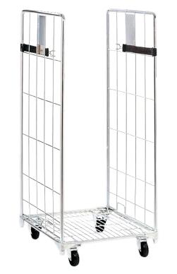 China Heavy Duty CH05057 Q235 Steel Industrial 2 Sided Roll Cage for Warehouse for sale