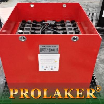 China LAKER High Efficiency 80V 5PZS650 Forklift Traction Battery for Heli CPD45-A2 with red color for sale
