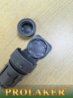 China PP Float Vent Plug 75/92mm Grey Water-Saving Design for Forklift Battery Safe Venting for sale