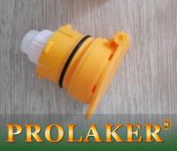 China Fliptop Size S Plastic Vent Plug Length 57MM For Forklift Battery Water Filling for sale