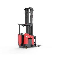 China High Perfromance EP CQD15SD 1500kg Standing Reach Truck for Double Deep Racks for sale