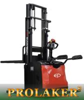 China ES16-RS 1.6T Ride-on Electric Stacker Foldable Platform Li-ion Battery Warehouse Stacking Equipment for sale