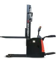 China ES16-RS 1.6T Ride-on Electric Stacker Foldable Platform Li-ion Battery Warehouse Stacking Equipment for sale