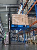 China EP DS3 Walkie Electric Stacker 1500kg, Narrow Aisle Compact Pallet Stacker with Built-in Charger for sale
