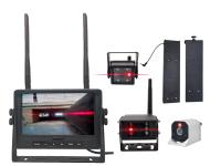 China 2.4G Wireless 7 Inch FHD Laser Positioning Forklift Monitoring System IP68 Waterproof Anti-Collision Camera with Loop Recording for sale