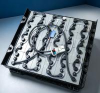 China Low Maintenance 48V 560Ah Traction Battery With Auto Water Filling System for sale