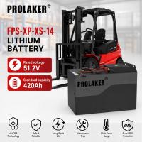 China PROLAKER 51.2V 420Ah LiFePO4 Forklift Battery with Cloud Service and IP65 Dustproof & Waterproof for Industrial Use for sale