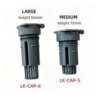 China Factory Direct Waterproof Anti-Leak Forklift Battery Vent Plug Dual Sizes 75mm/92mm LK-CAP-5 LK-CAP-6 For Industrial Electric Forklift Pallet Stacker Lead Acid Storage Battery Accessories for sale